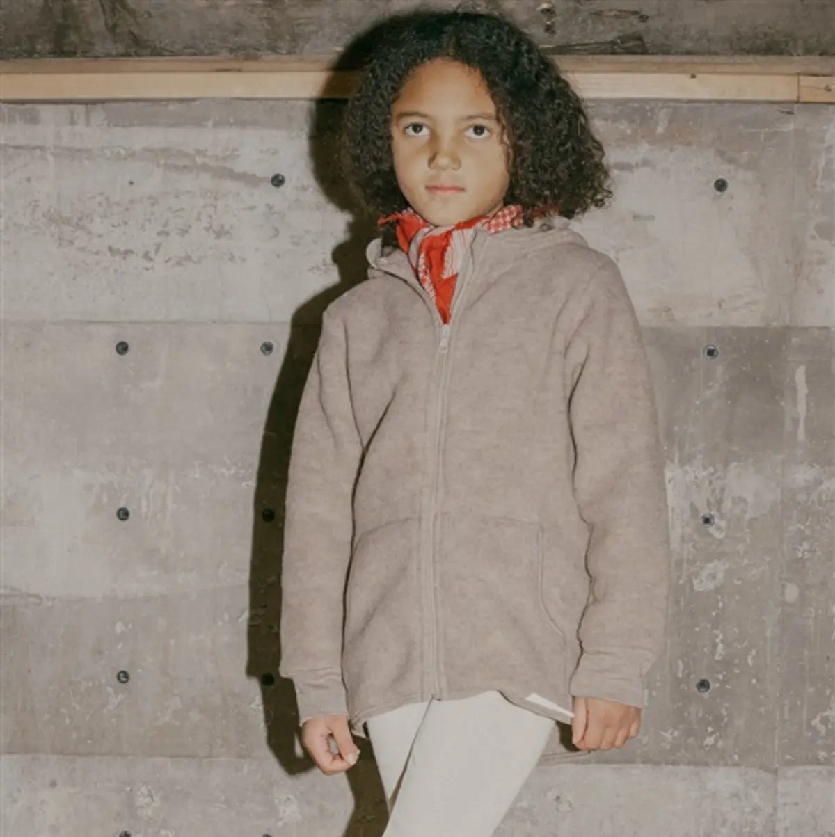 Child's Merino Wool Fleece Jacket with Zipper - Alder – fairechild™